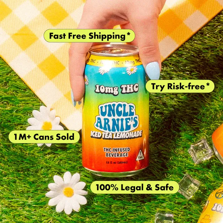 Uncle Arnie’s Classic Iced Tea Lemonade – CBD Live Natural